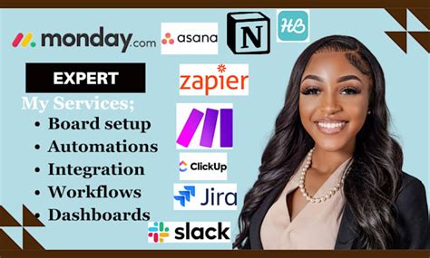 Setup Automation Integration Monday Crm Clickup Make Com Trello Notion