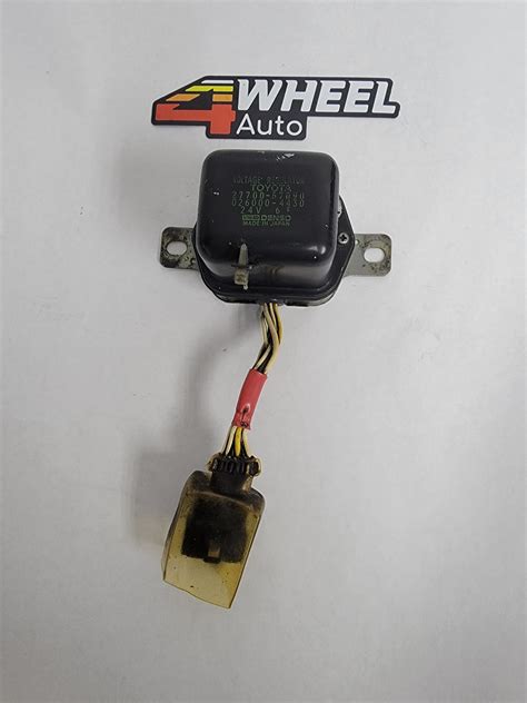 4 Wheel Auto Used Toyota Land Cruiser External Voltage Regulator 24v