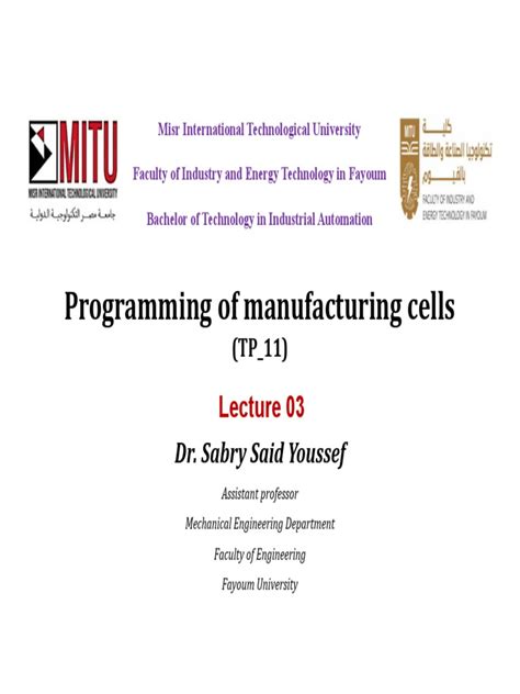 Lec03 Programming Of Manufacturing Cells Pdf