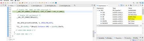 Solved Unable To Write Data Into Spi2 Dr Register In Stm