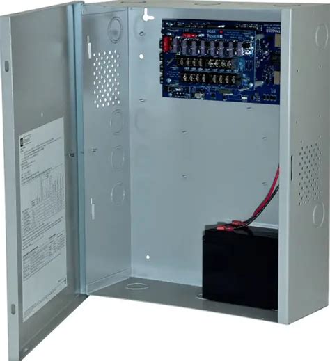 altronix tango8p poe driven multi output power supply with lithium