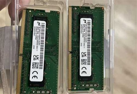 Оперативная память Ddr4 16gb Sodimm 3200 Festima Ru Мониторинг объявлений