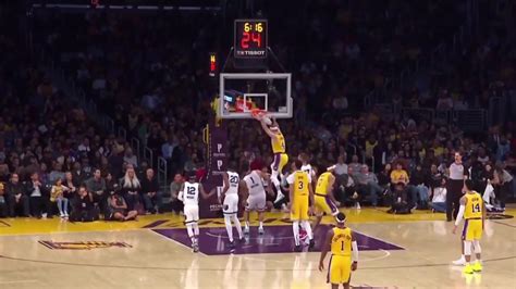 Alex Caruso Dunks On Kyle Anderson Without A Running Start Youtube