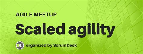 Scaled Agility Meetup 2 Košice 12 3 2020 ScrumDesk Meaningful Agile