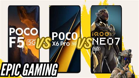 Poco X Pro Vs Poco F Vs Iqoo Neo Comparison