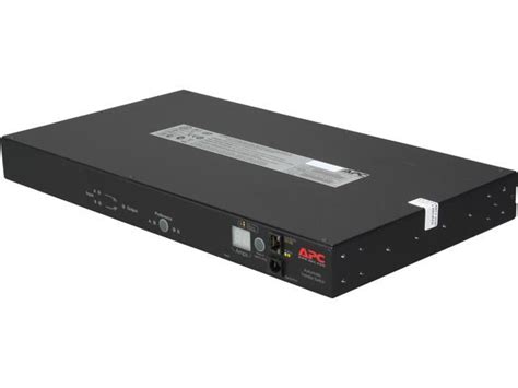APC AP Switched A Rack Mount Transfer Switch Newegg Com