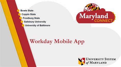 A New Workday Maryland Connect