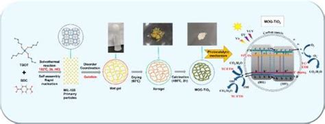 Ti Mog 衍生的富含 C Ti3 Ov 的 Tio2 面异质结用于吸附光催化去除水中的药物污染物 Chemical Engineering Journal X Mol