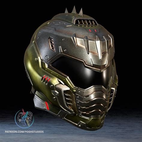 Doom The Dark Ages Helmet Etsy