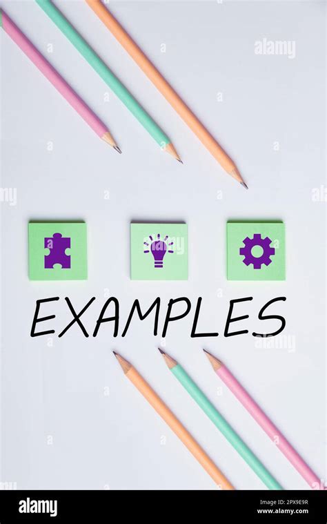 Text Sign Showing Examples Business Overview Photo Sample Model To Follow Guide Explanation For