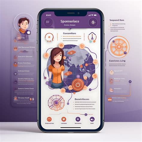 Premium Ai Image Mobile App Design Of Education Language Learning App