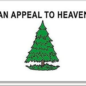 3x5 Inch An Appeal To Heaven Flag Sticker Vinyl Decal Historic Auto