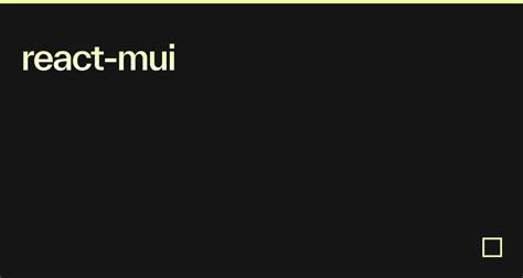 React Mui Codesandbox
