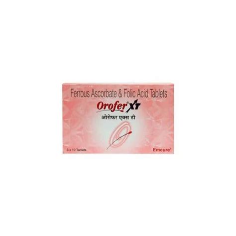Orofer Xt Tablet At ₹ 400stripe Ferrous Ascorbate Tablet In Nagpur
