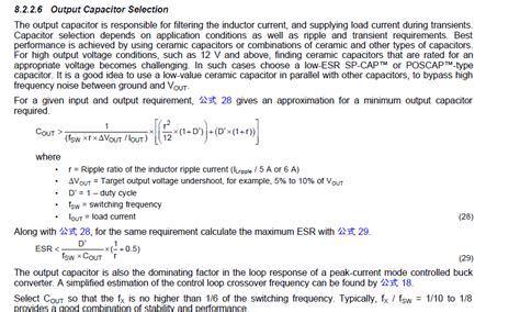Lm73606 Q1 Output Capacitor Selection In Datasheet Power Management Forum Power Management