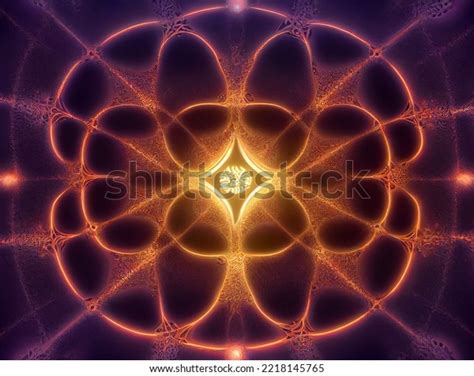 Fractal Geometric Shape Detailed Structure Illustration Stock Illustration 2218145765 Shutterstock