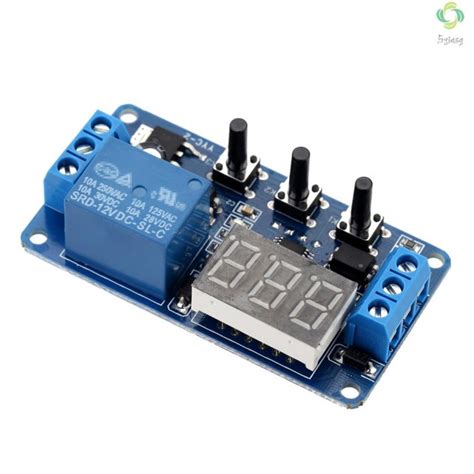 Jual Modul Relay Saklar Kontrol Timer Delay Otomatis Led 12v Dengan Case Shopee Indonesia