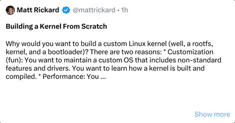 Building A Kernel From Scratch