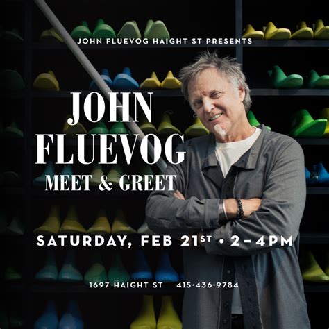 John Fluevog Meet Greet San Francisco Haight St February 21st