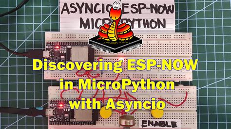 Discovering Esp Now In Micropython With Asyncio Youtube