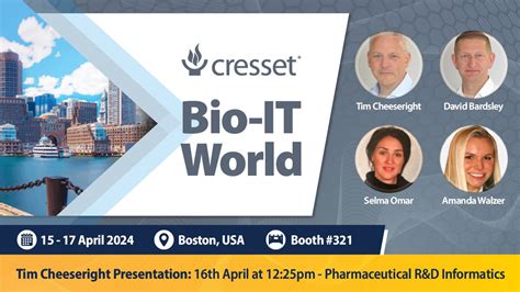 Bioitworld Drugdiscovery Dmta Cadd Drugdesign Cresset