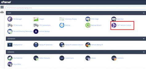 como clonar um repositório git no cpanel tutoriais x2 network