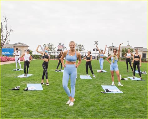 Amanda Kloots Teaches A Socially Distant Workout Class For Gigi C Sport