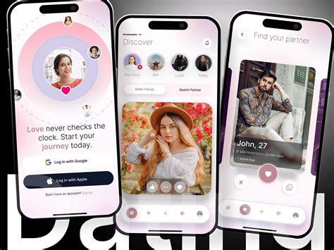 Dating App Design Mobile App Behance