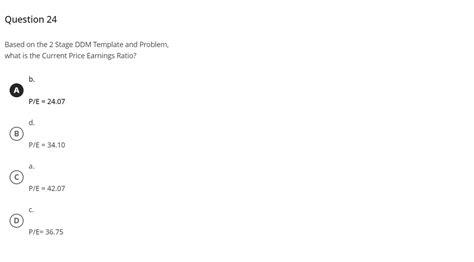 Based On The 2 Stage Ddm Template And Problem What