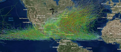 Maps Mania 150 Years Of Hurricanes