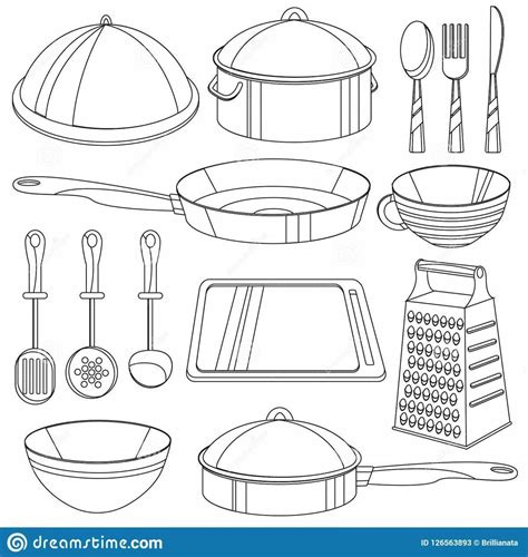 Посуда Картинки Раскраски Для Детей 70 фото