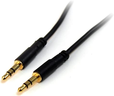 3 5mm Audio Cable 3 Ft Slim M M Aux