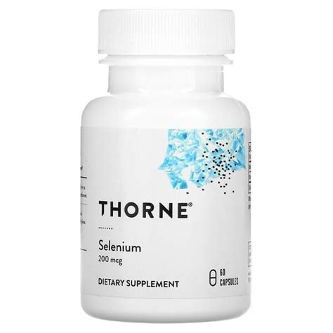 Thorne Selenium 200 Mcg 60 Capsules