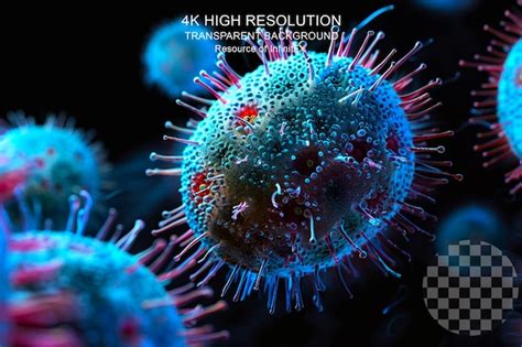 Premium Psd Medical Monkeypox Dangerous Virus 3d Illustration On