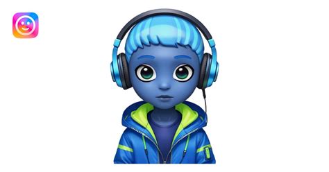 Kunka Is A Chibi Alien With Human Features His Dark Blue Skin Shimmers