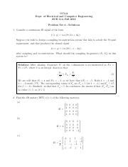 CSCC37 2013 Assignment 1 Pdf University Of Toronto At Scarborough CSCC37Numerical Algorithms