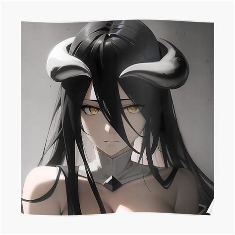Albedo Overlord Poster For Sale By Lucapowerz08 Redbubble
