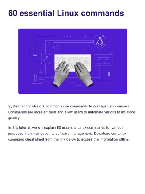 linux commonly used commands pdf