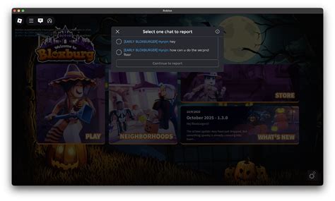 Textchat Report Popup Has Scroll Bar Visible Even When You Cant Scroll Roblox Application And