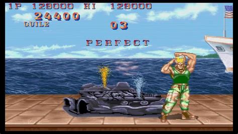 스트리트 파이터 Ii 가일 With Bonus Stage 1 Street Fighter 2 The World Warrior Youtube