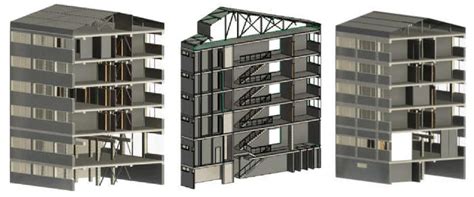 BIM Model Of The Case Study Building BIM Model Of The Case Study