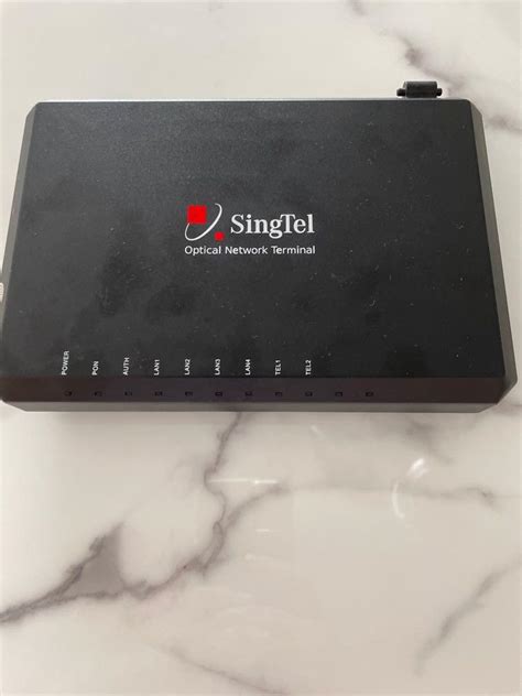 SingTel Optical Network Terminal Computers Tech Parts Accessories Networking On Carousell