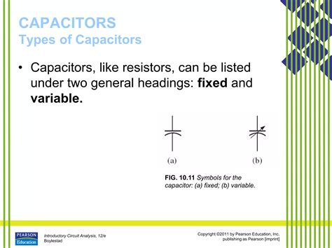 Capacitor Chapter 10 PPT