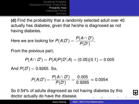 Probability Intersection