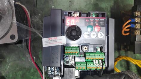 미쓰비시 인버터 고속 중속 저속 구동 Youtube