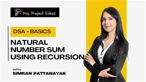 Lecture 29 Natural Number Sum Using Recursion Dsa Basics For