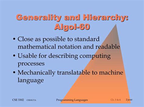 Ppt Cse3302 Programming Languages Notes Continued Powerpoint