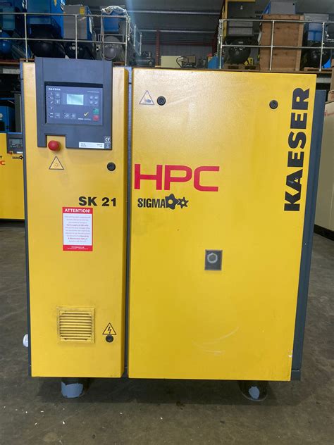 Hpc Sk21 11kw 8 Bar Industrial Screw Compressor Air Supply Uk