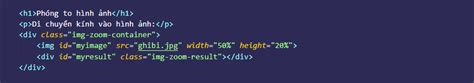 hướng dẫn thu phóng hình ảnh với javascript devmaster