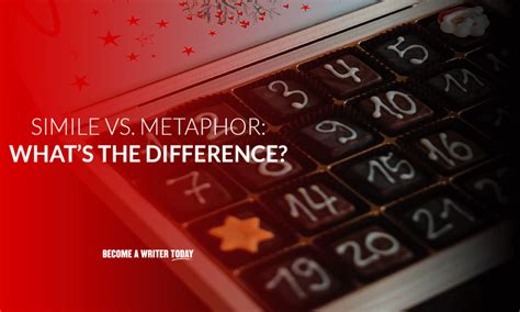 Simile Vs Metaphor What S The Difference